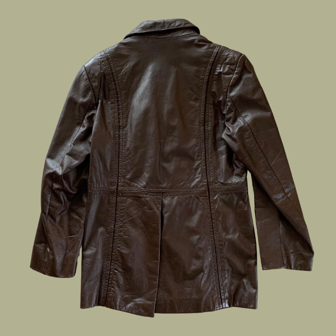 Harbour Park Leather Jacket Vintage Harbour Park... - Depop