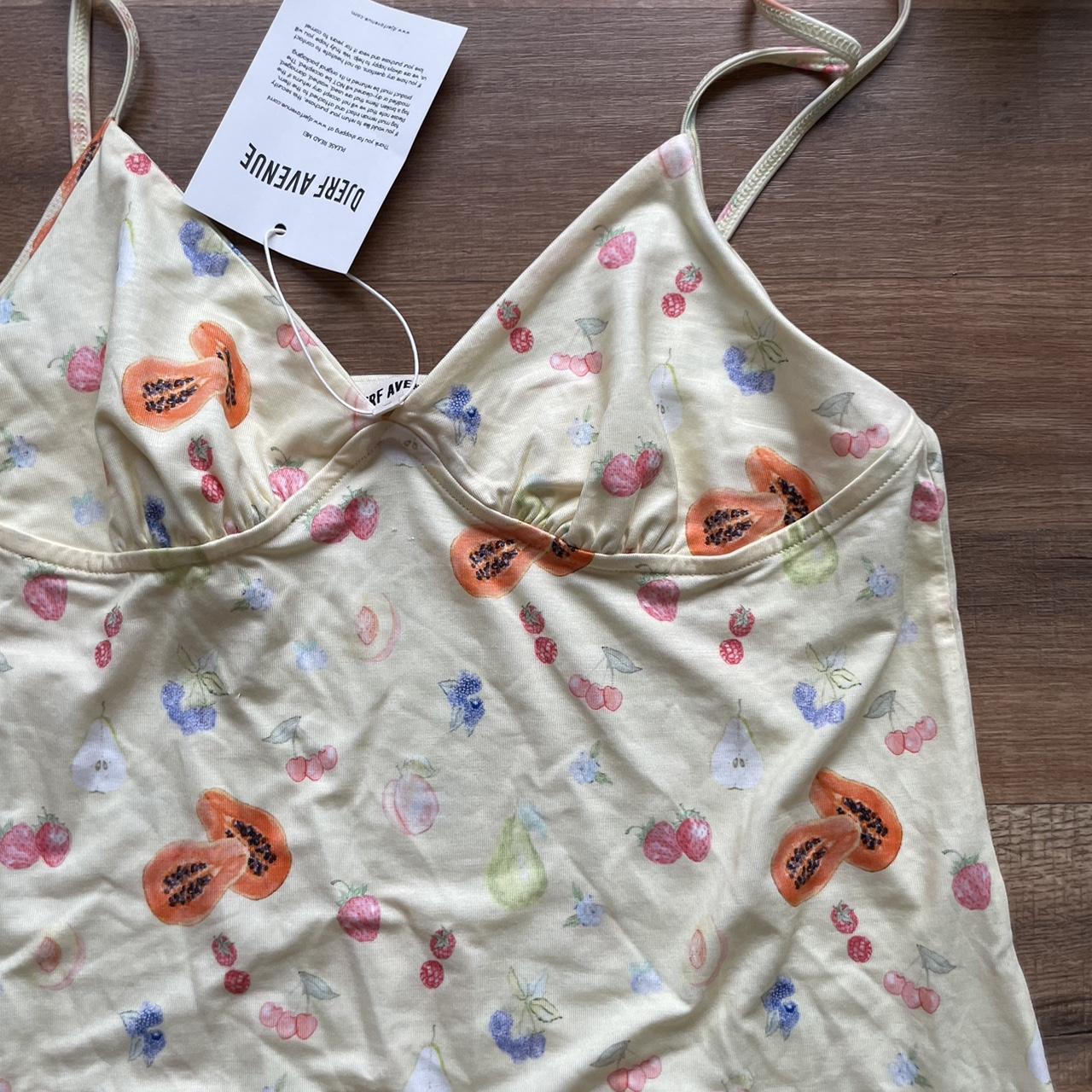 NWT Djerf Avenue Fruit Dress Brand New With Tags... - Depop