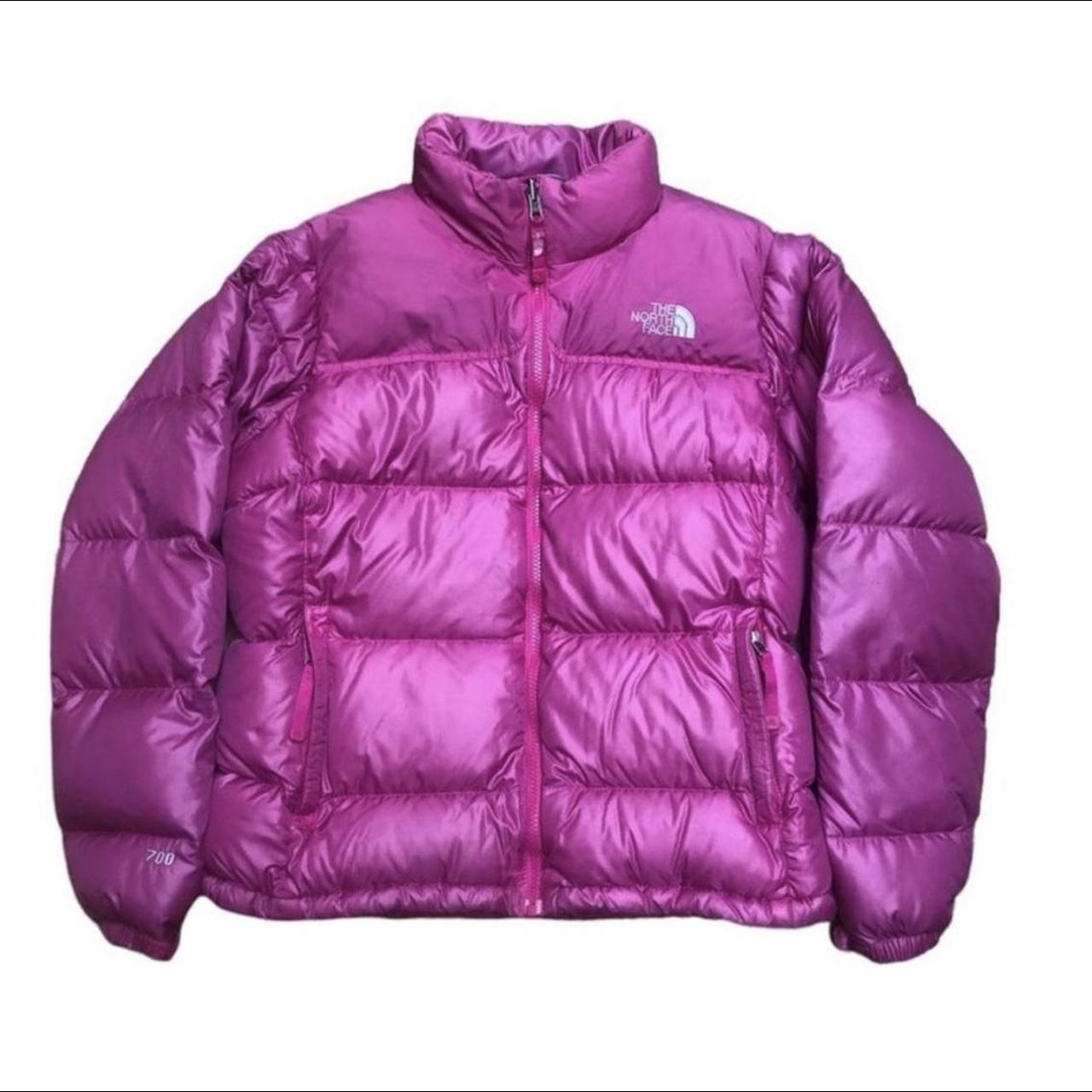 Women’s Pink North Face Puffer Jacket Medium In... - Depop