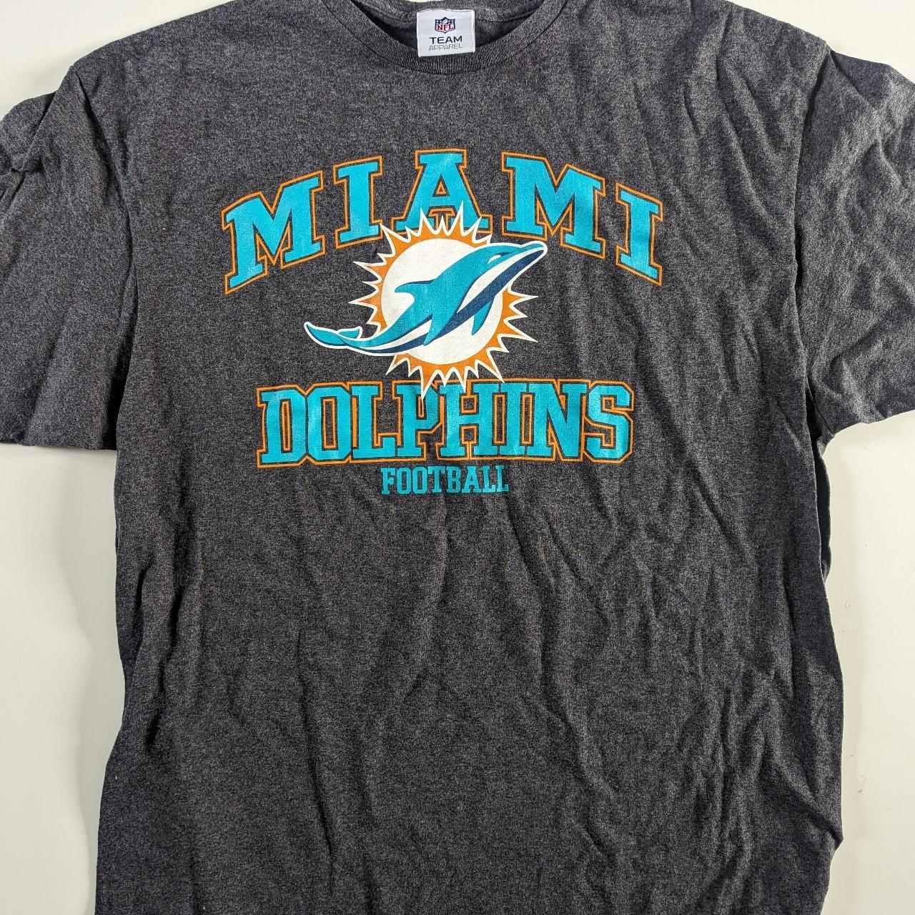 NFL Miami Dolphins T-Shirt 🐬 Size:XL Mint... - Depop