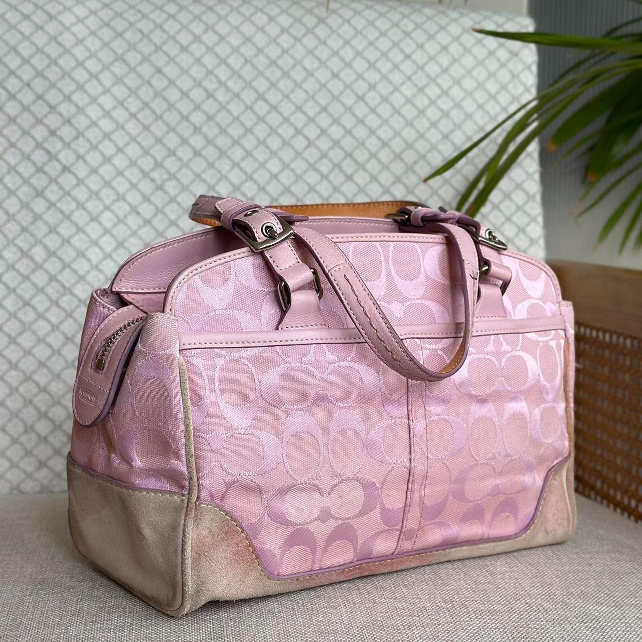 Coach Canvas Monogram Y2K Vintage Shoulder Our... | Depop