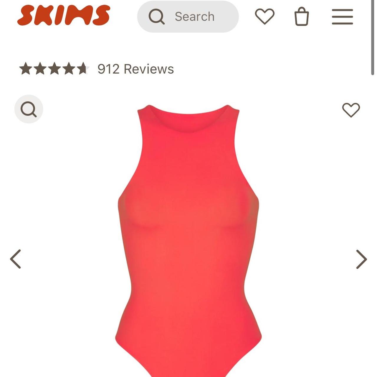BRAND NEW SKIMS FITS EVERYBODY HIGH NECK BODYSUIT:... - Depop