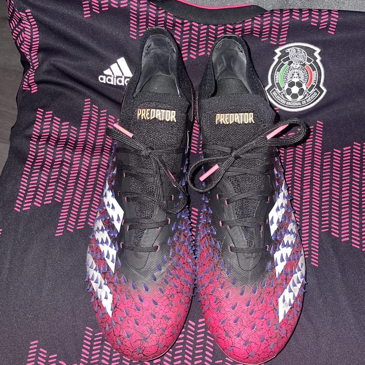 Predator Freak.1 FG 'Demonskin - Black Shock... - Depop