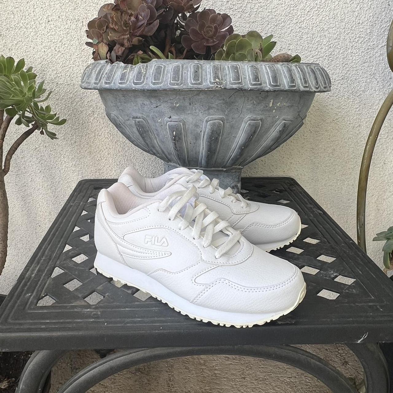 Fila White Sneakers ⭐️ • Label Size: 8 US... - Depop