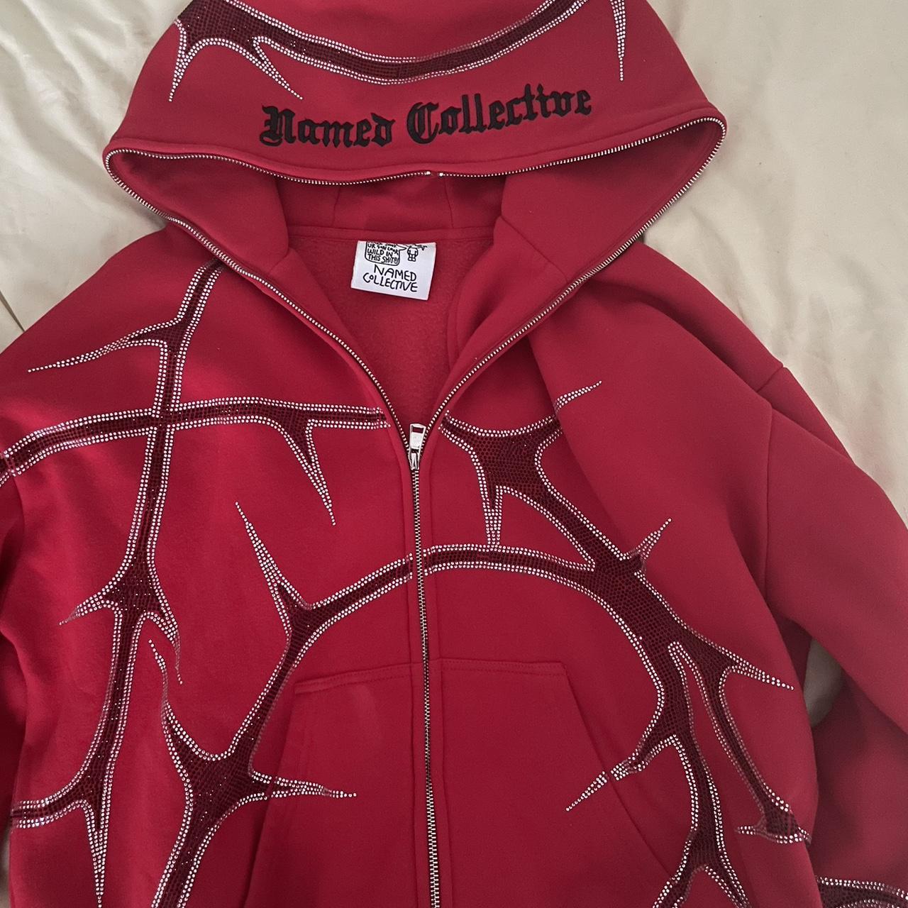 Named collective red hoodie #named #namedcollective... - Depop