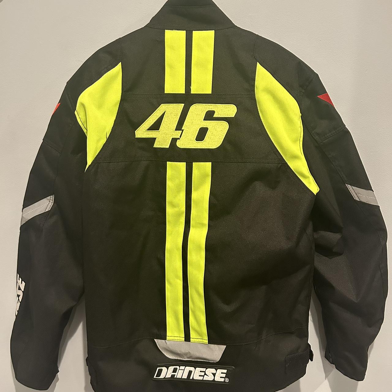 dainese biker/racing jacket. Rarely worn, condition... - Depop