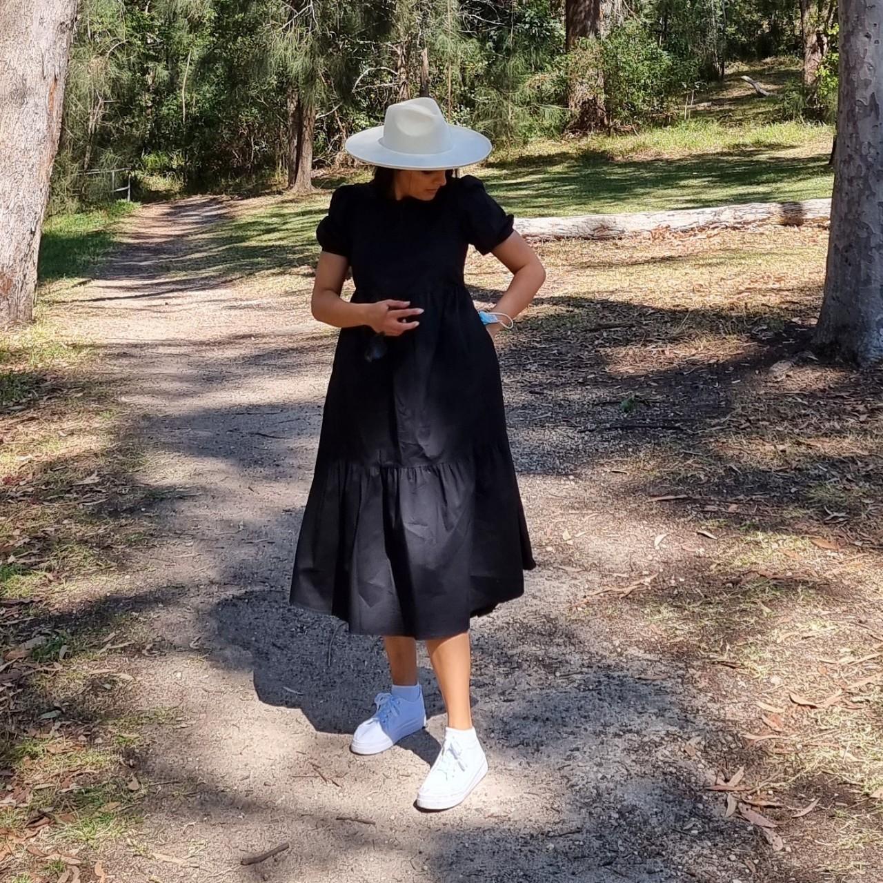 Gorgeous seed heritage black dress size 6 - Depop