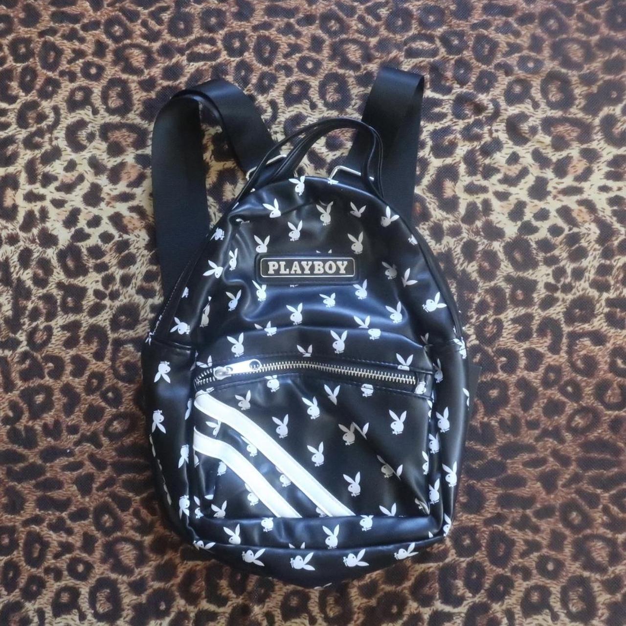Playboy x Spencer’s mini backpack new with tags - Depop