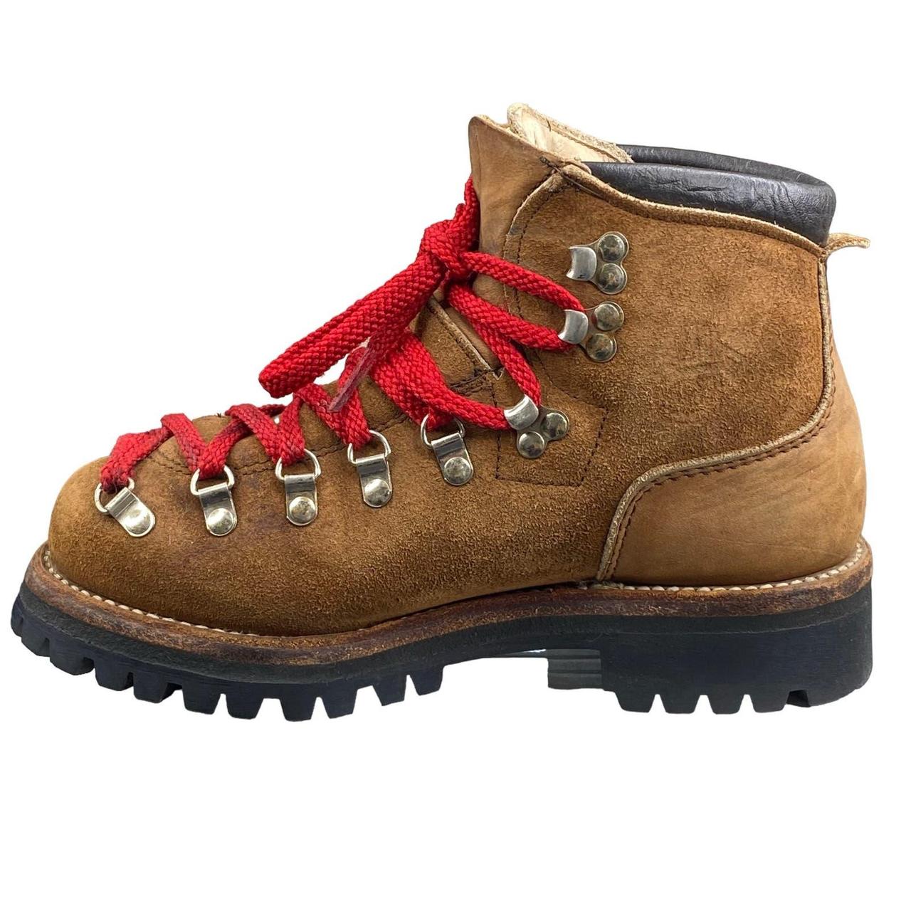 Vintage Dexter Mens Brown Suede Mountaineering Boots... - Depop