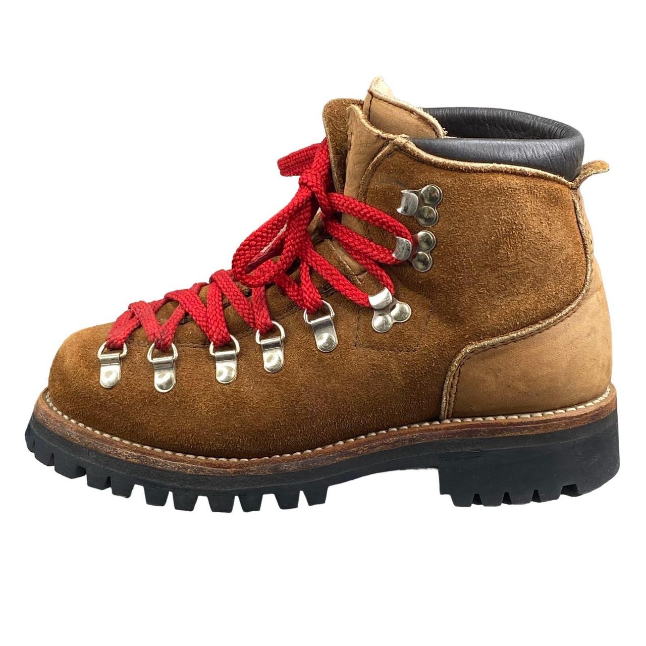 Vintage Dexter Mens Brown Suede Mountaineering Boots... - Depop