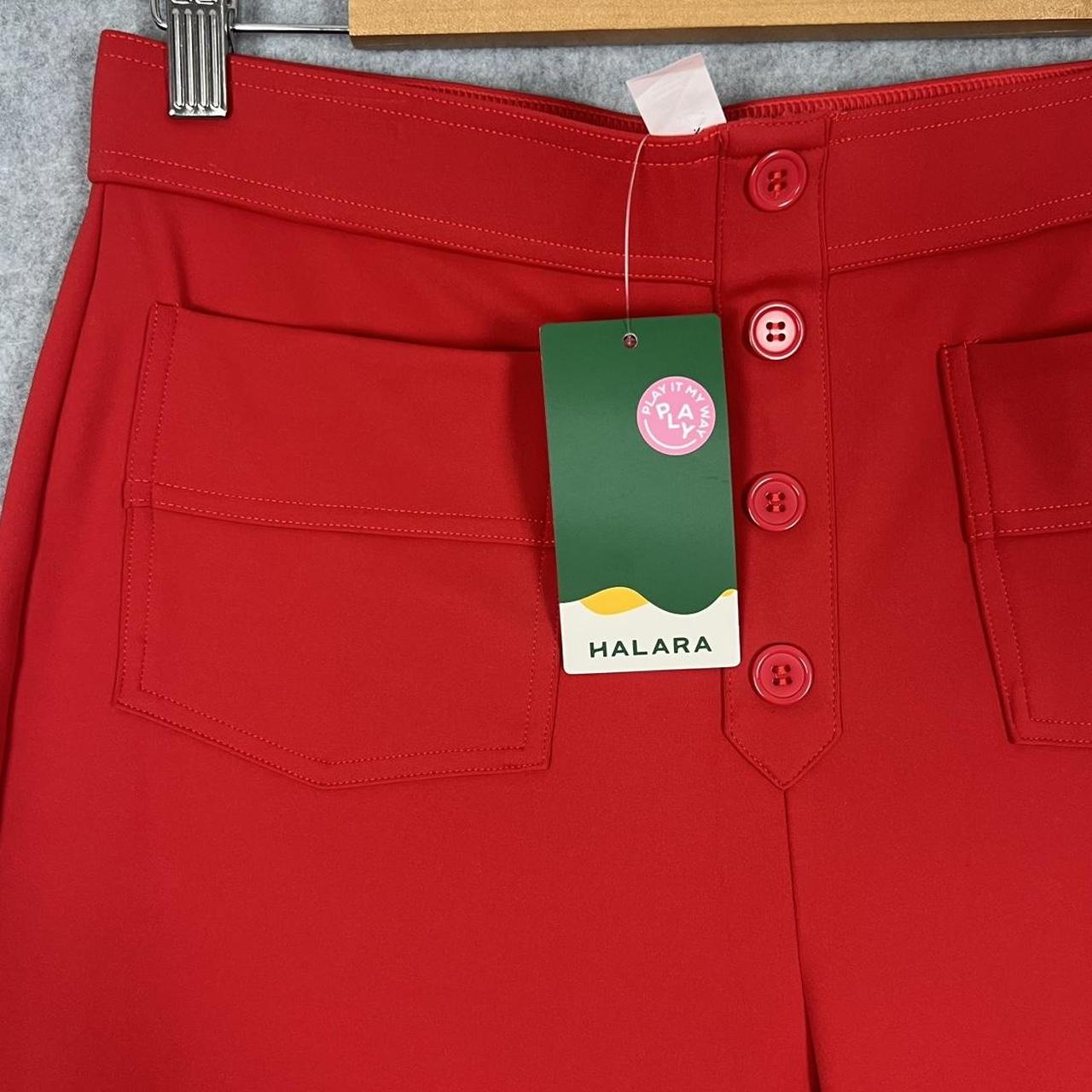 Halara Pants Size L (14-16) Wide Leg High Waisted... | Depop