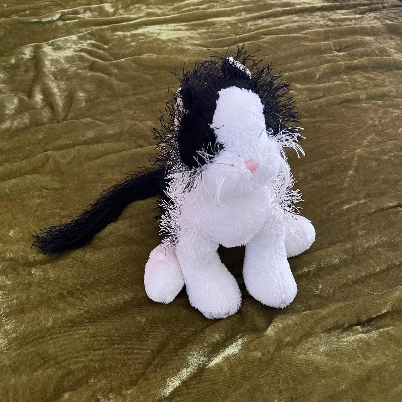 Webkinz cat! Official Webkinz black and white cat... | Depop
