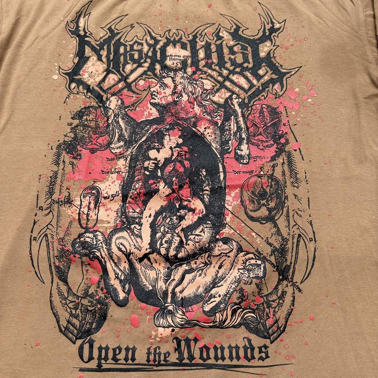 Masachist ‘Death March Fury’ Death Metal Graphic... - Depop