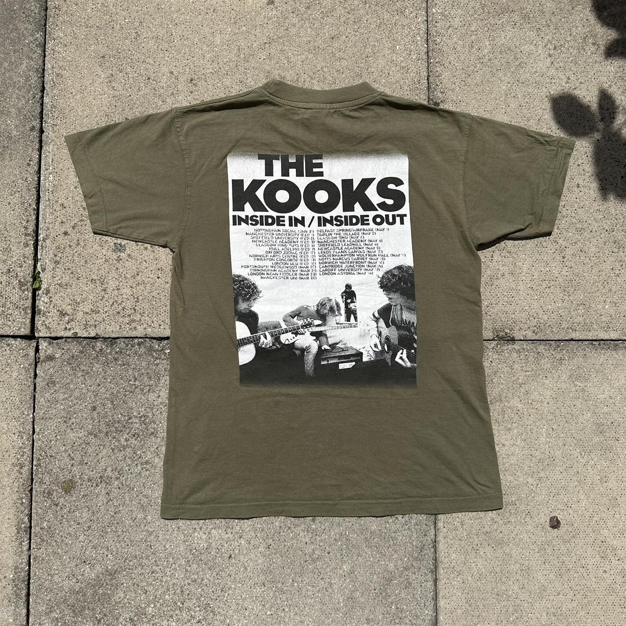 Vintage Y2k The Kooks Graphic Band T-Shirt Original... - Depop