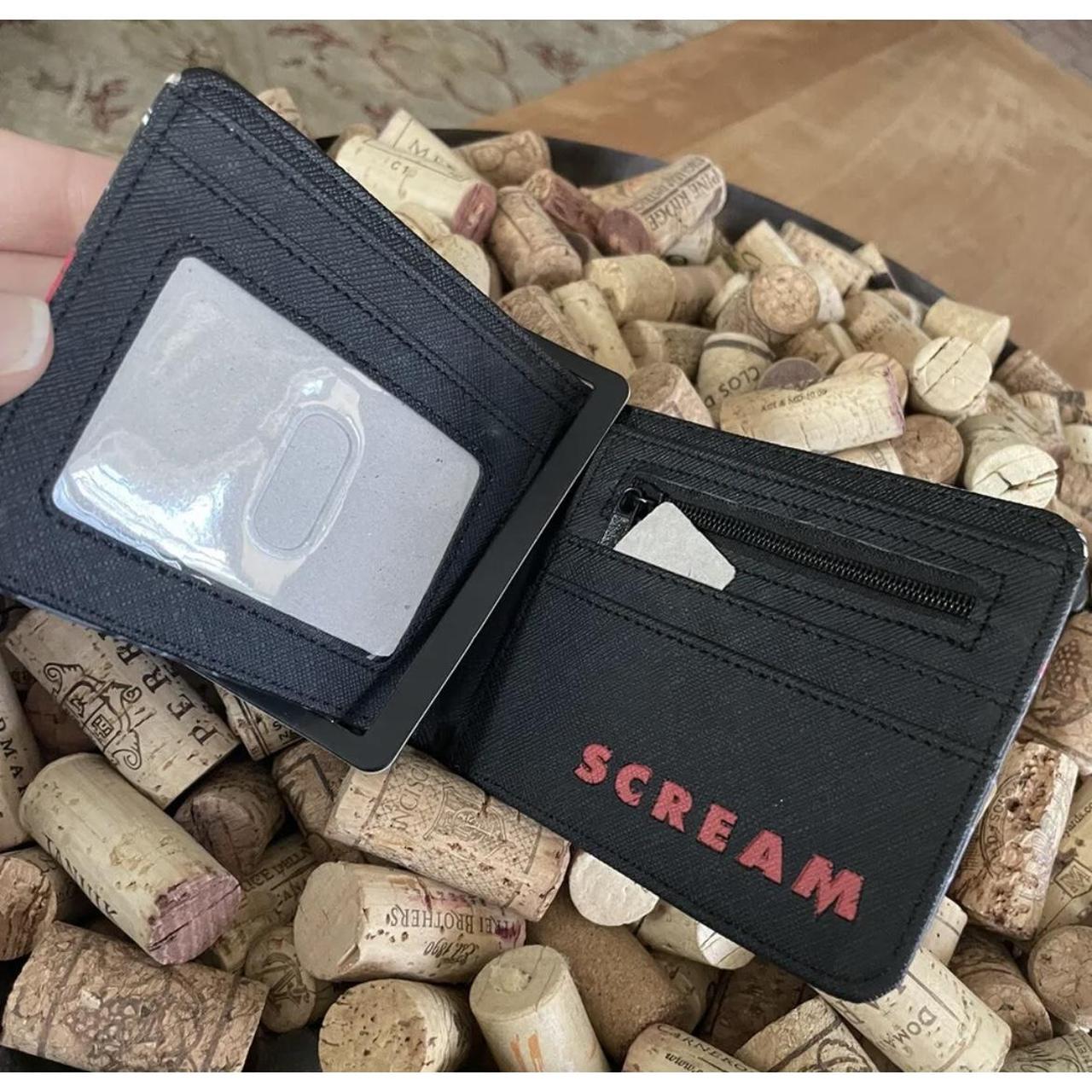 Scream Ghostface Scary movie mens wallet... - Depop