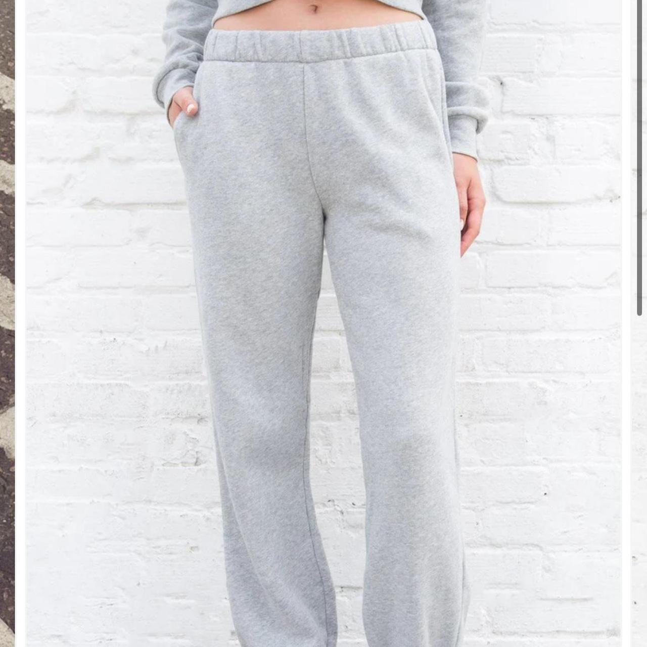 brandy rosa sweatpants grey a few stains on the back - Depop