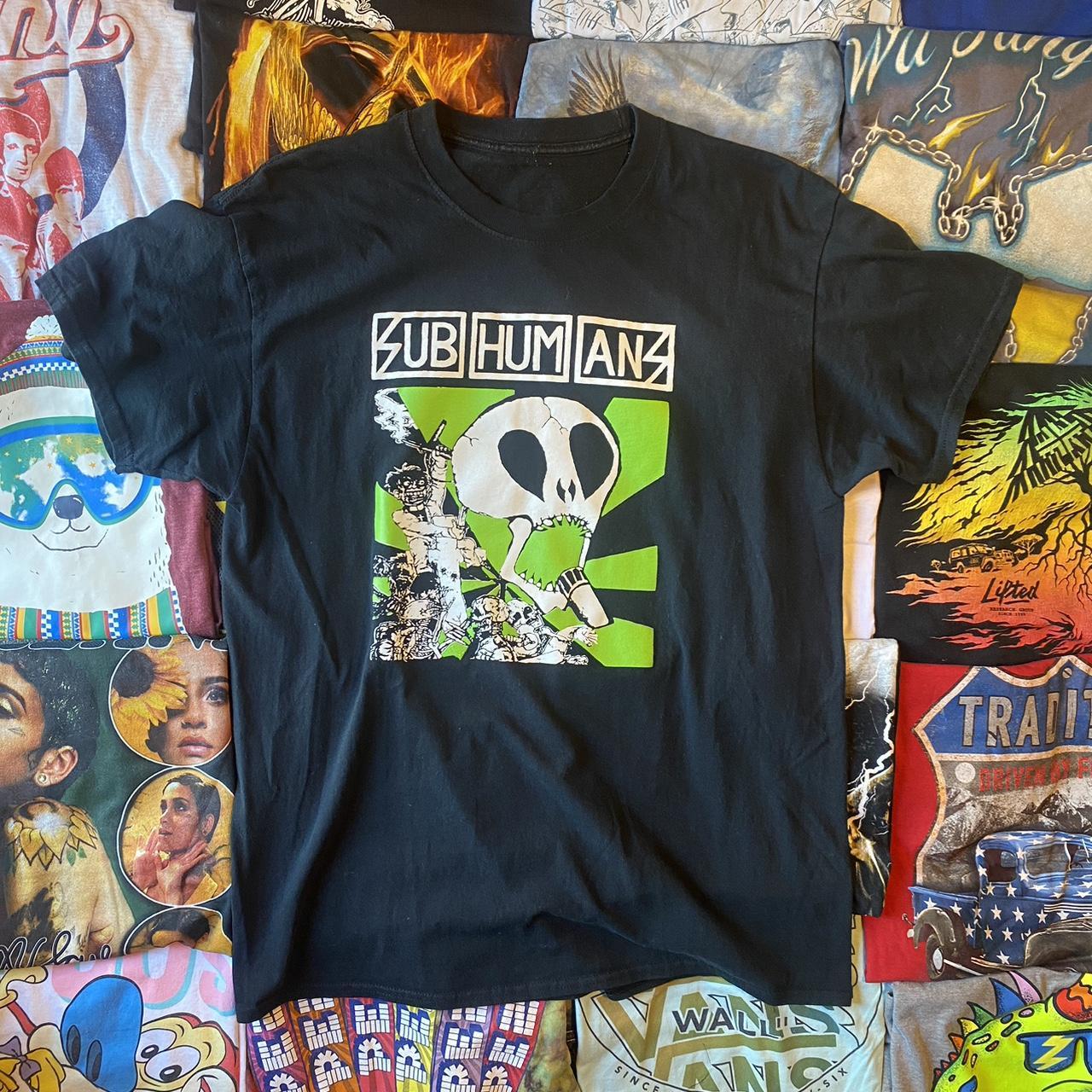 Subhumans band T-shirt size Large - Depop