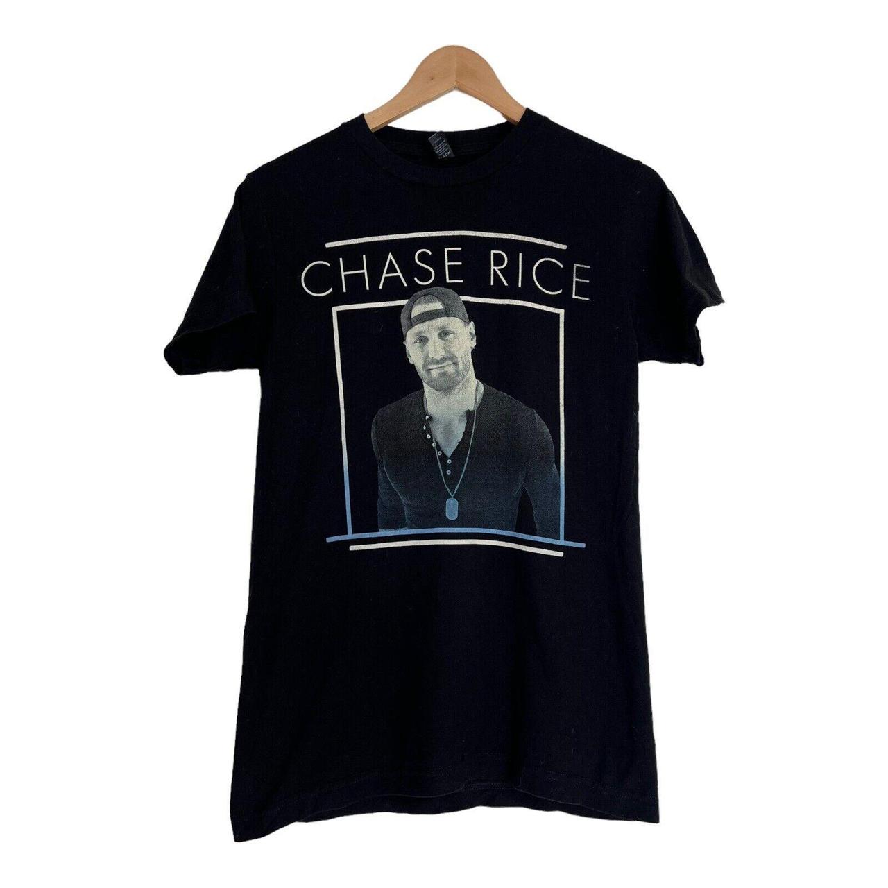 Chase Rice Eyes On You Tour Graphic T-Shirt Black... - Depop