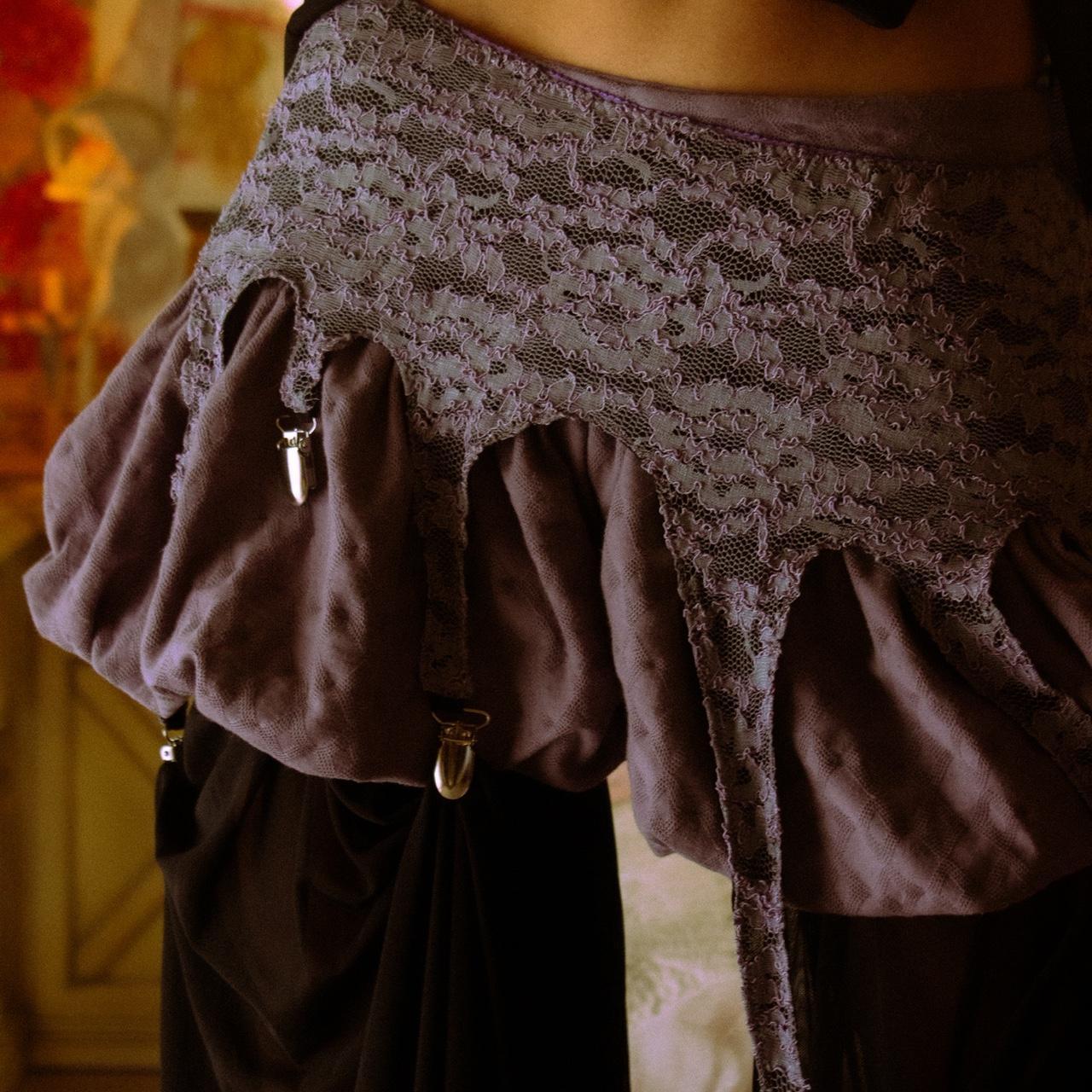 GIRL MESS GARTER BELT Garter belt layering piece... - Depop