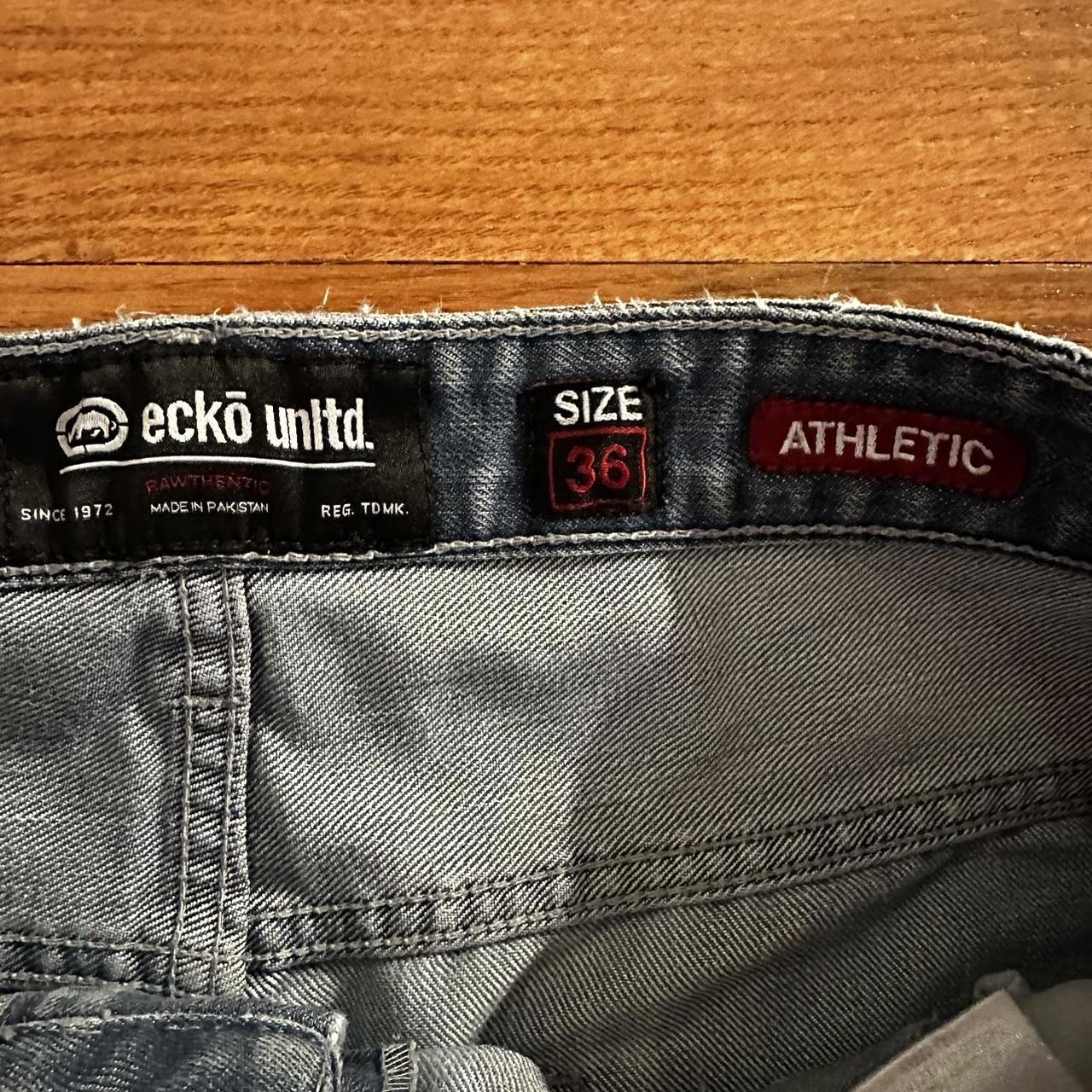 Y2K Ecko Unltd Athletic Fit Jeans 36 36x31 - Depop