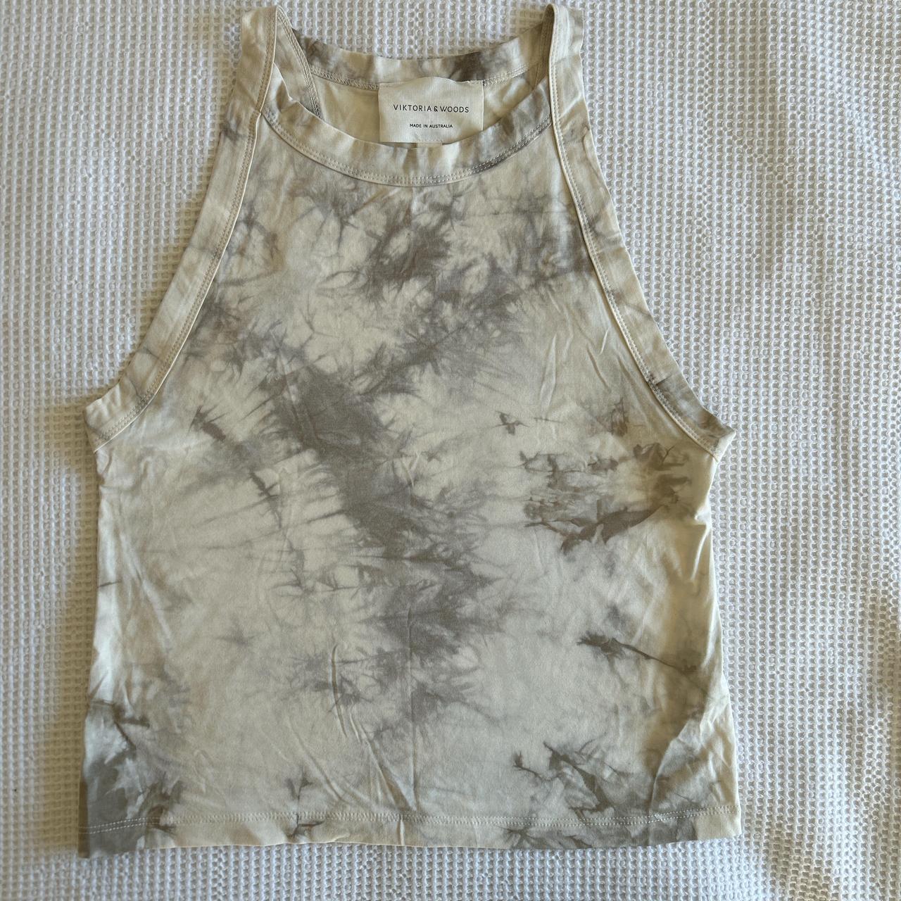 Viktoria & Woods tie dye singlet Size 1 (... - Depop