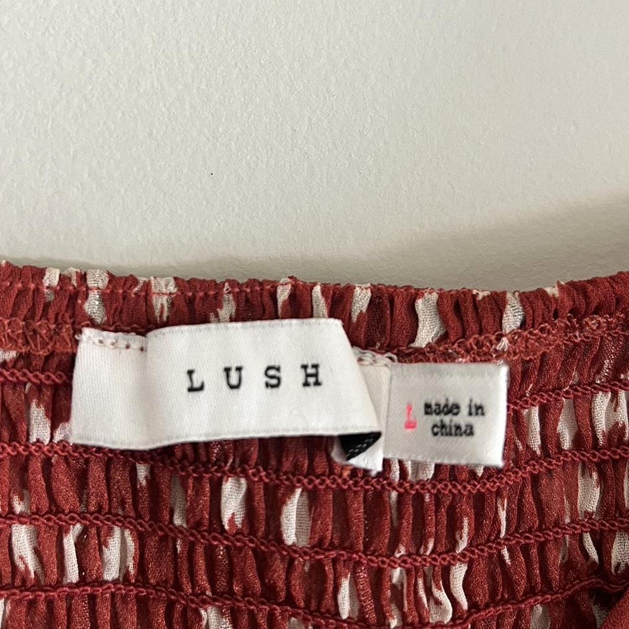 Lush Boutique Blouse - Size Large but could fit a... - Depop