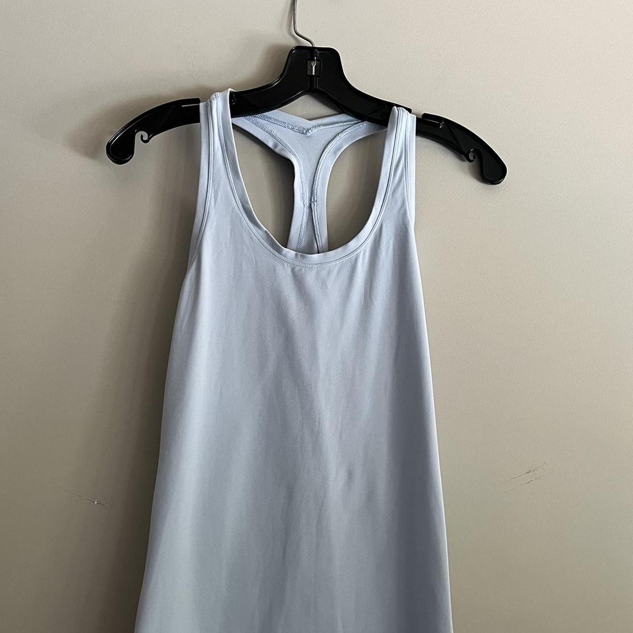 Lululemon Light blue tank top - tag is gone but is a... - Depop