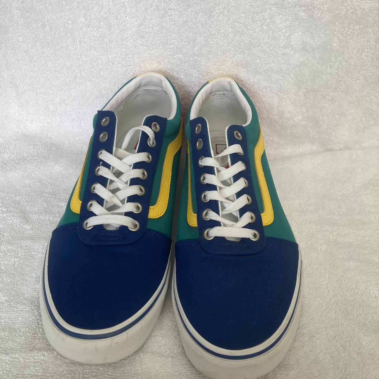 Color Block Vans Men’s Size 12 🖍️ Light wear, only... - Depop