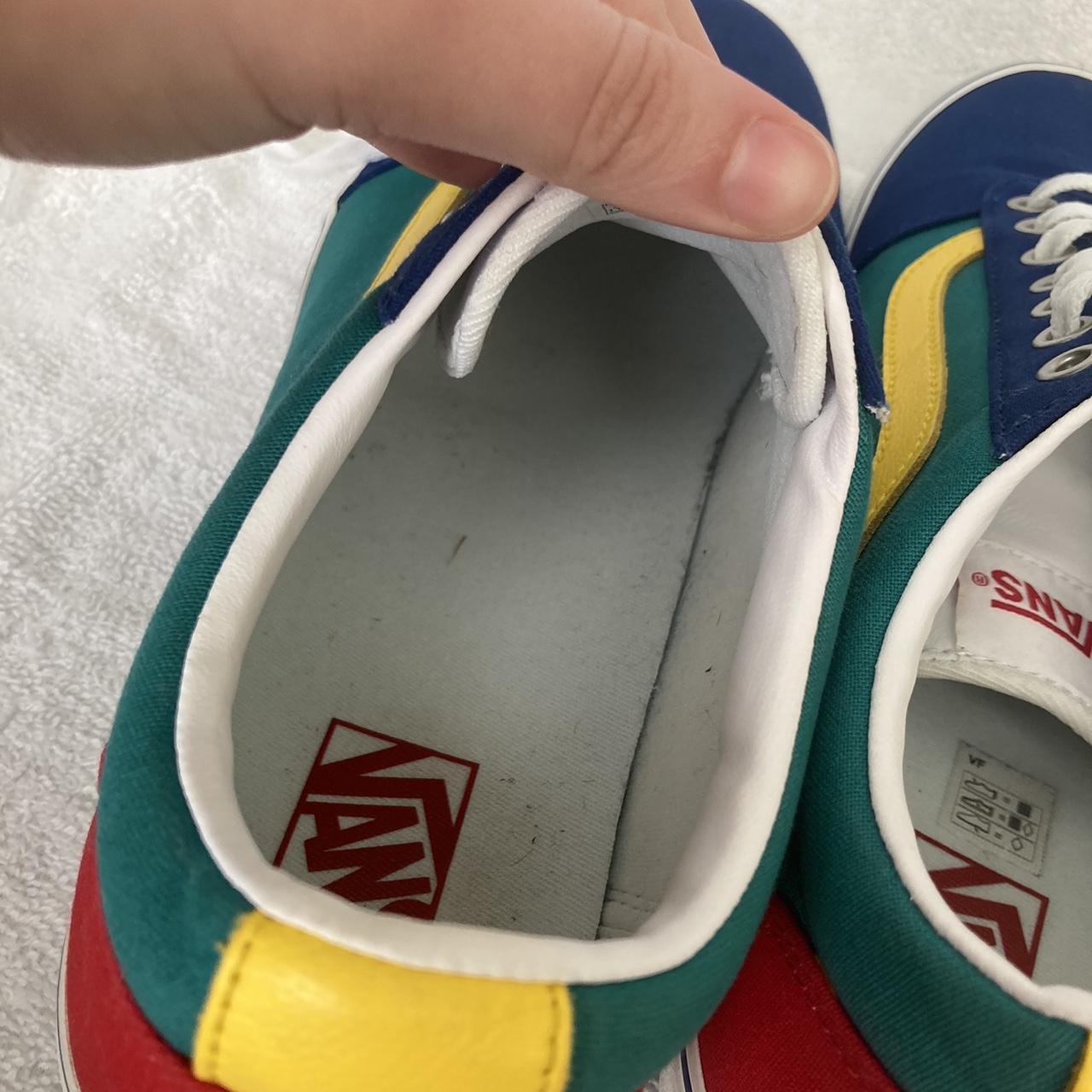 Color Block Vans Men’s Size 12 🖍️ Light wear, only... - Depop