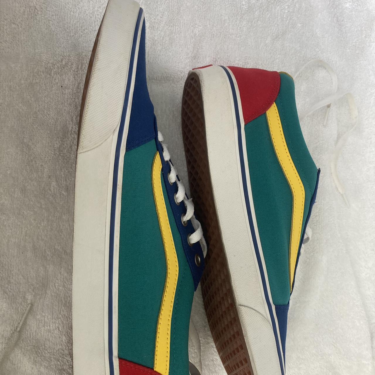 Color Block Vans Men’s Size 12 🖍️ Light wear, only... - Depop