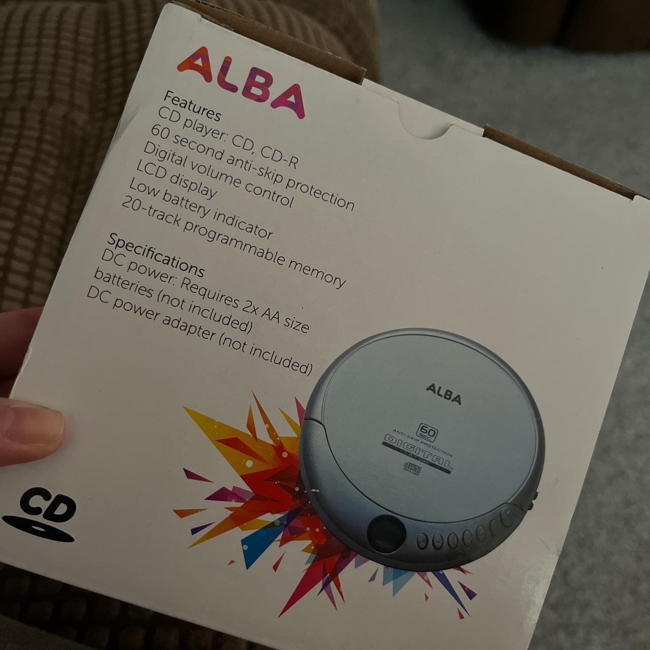 Alba portable CD player Brand New, Unopened UK... - Depop