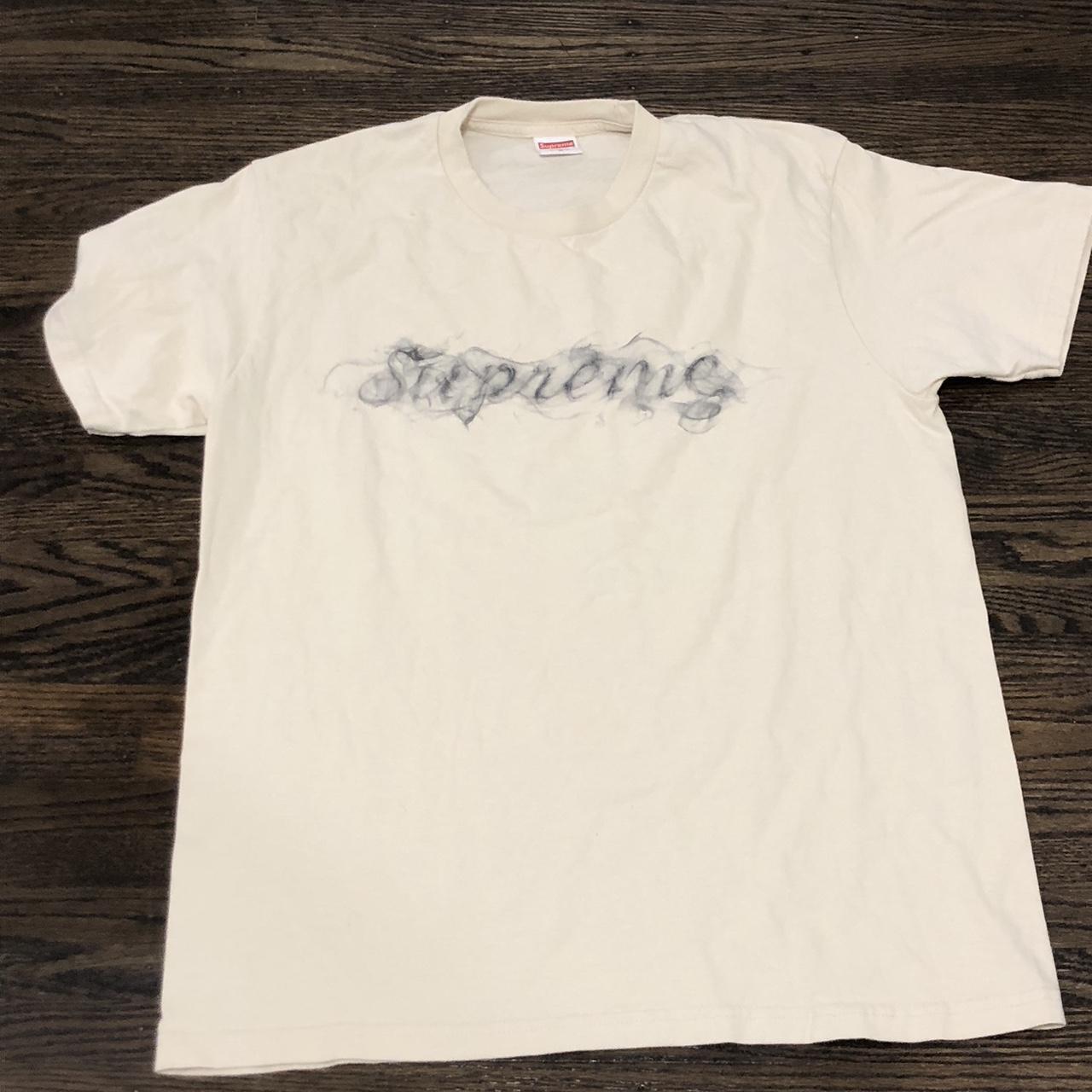 Supreme Smoke tee in tan stone color size Medium M.... - Depop