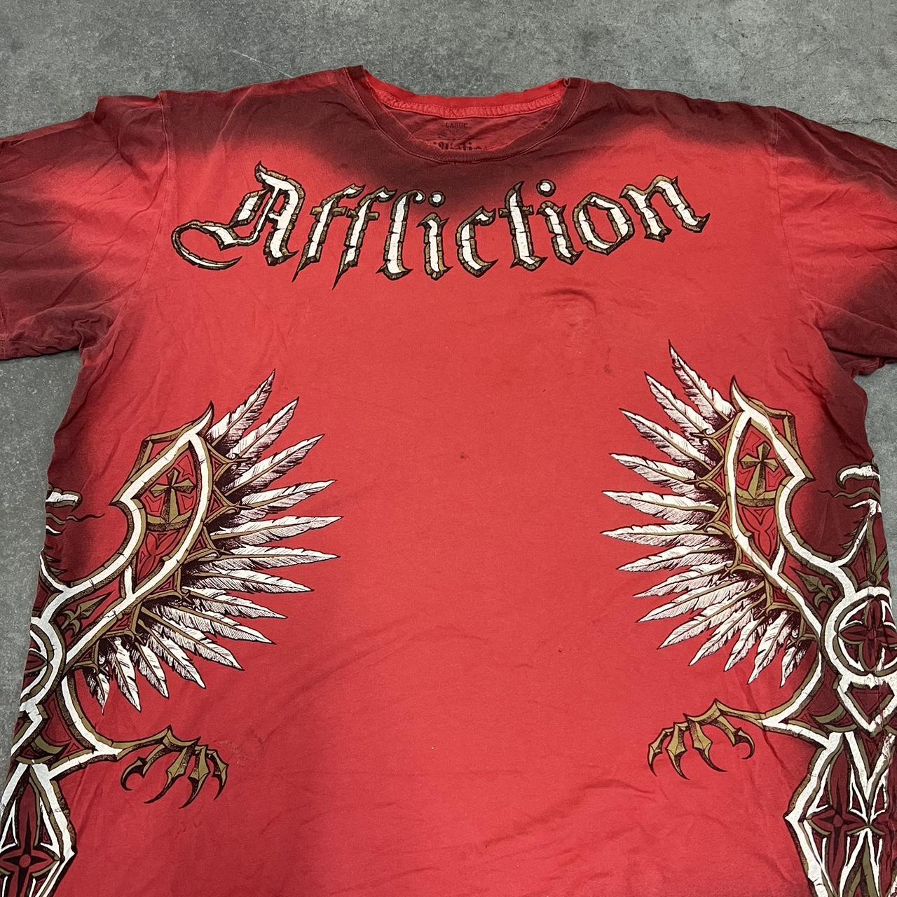 Affliction T shirt Size XL #y2k #affliction... - Depop