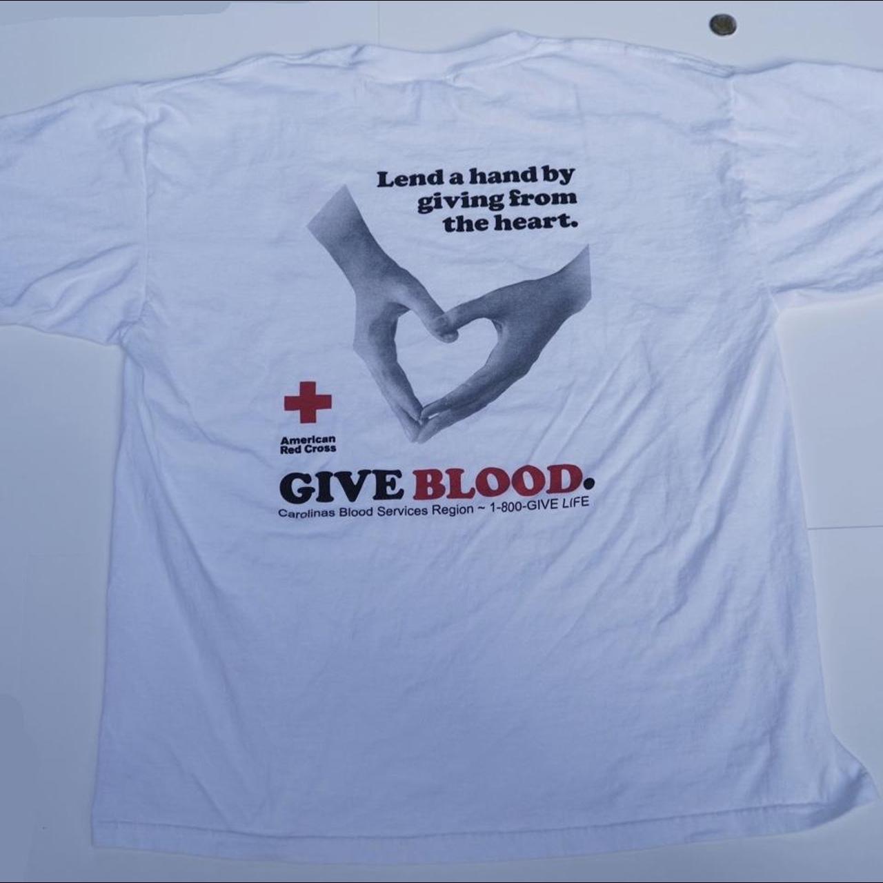 Red Cross Donate Blood XL Send Offers More on Page - Depop
