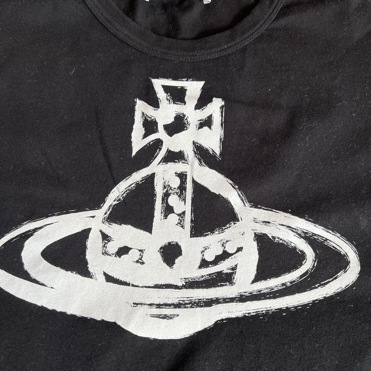 VIVIENNE WESTWOOD T-SHIRT - Size L Has a tight fit... - Depop