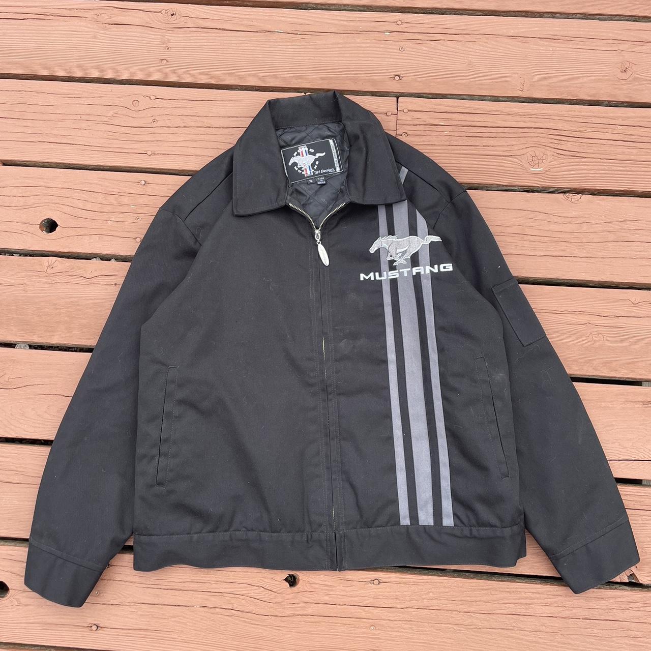 Vintage Ford Mustang Jacket sz XL #Detroit... - Depop