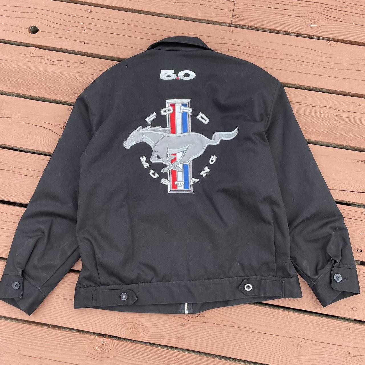 Vintage Ford Mustang Jacket sz XL #Detroit... - Depop
