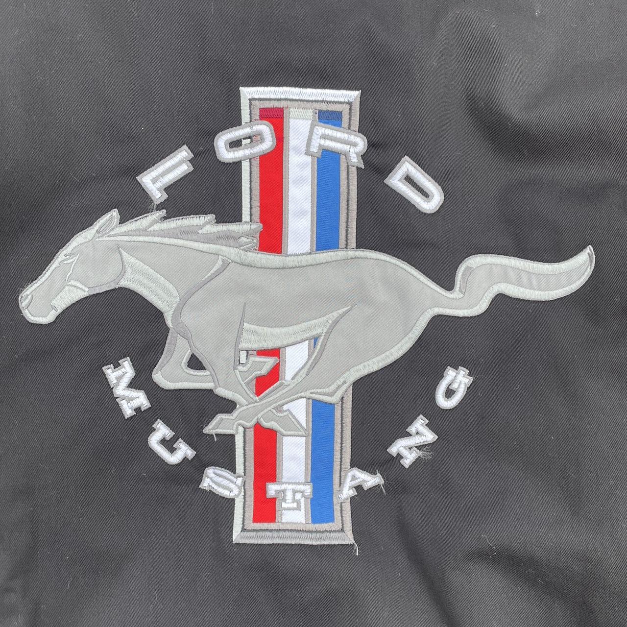 Vintage Ford Mustang Jacket sz XL #Detroit... - Depop