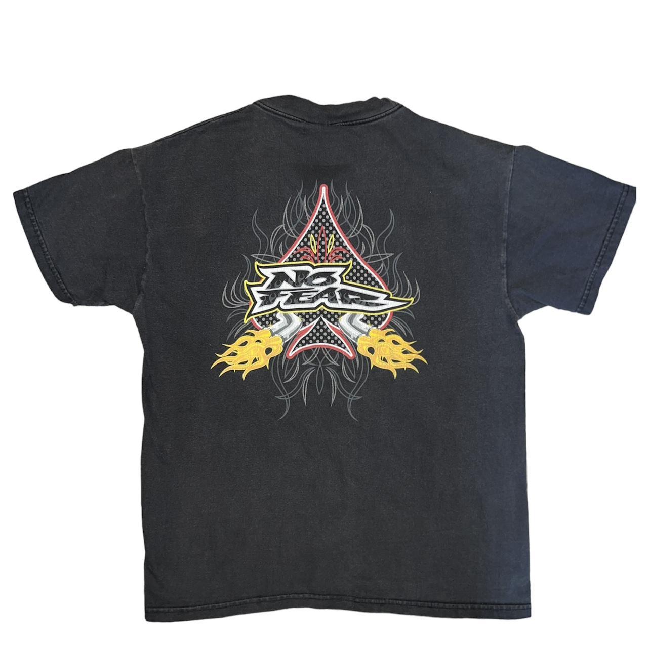 Vintage 90s No Fear Spade Flame Tee. This tee is so... - Depop