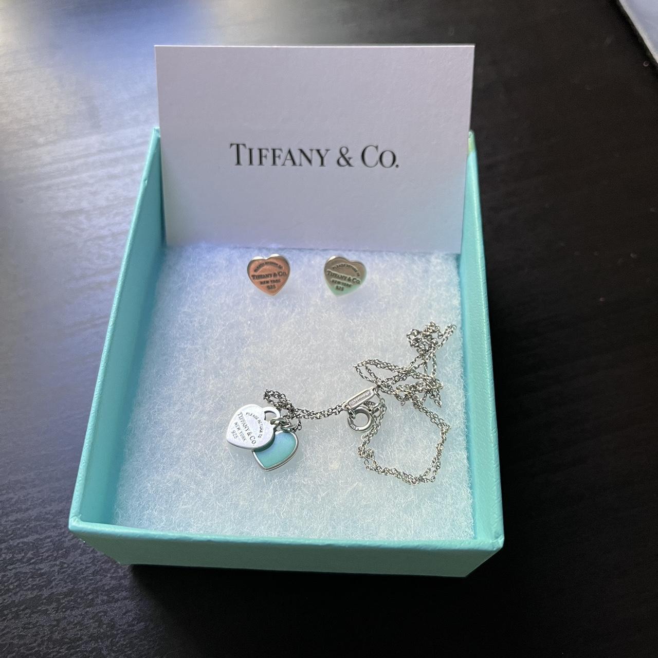 Return to Tiffany& co necklace- Tiffany blue. Few... - Depop