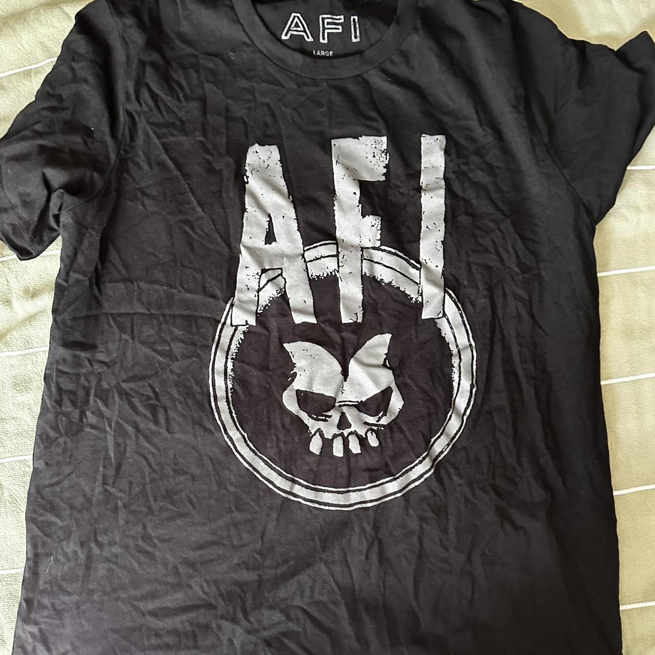AFI F*CK shirt Against Me! Alkaline Trio Finch... - Depop