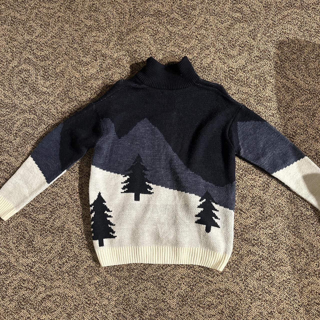 Zara zip-up sweater - Depop