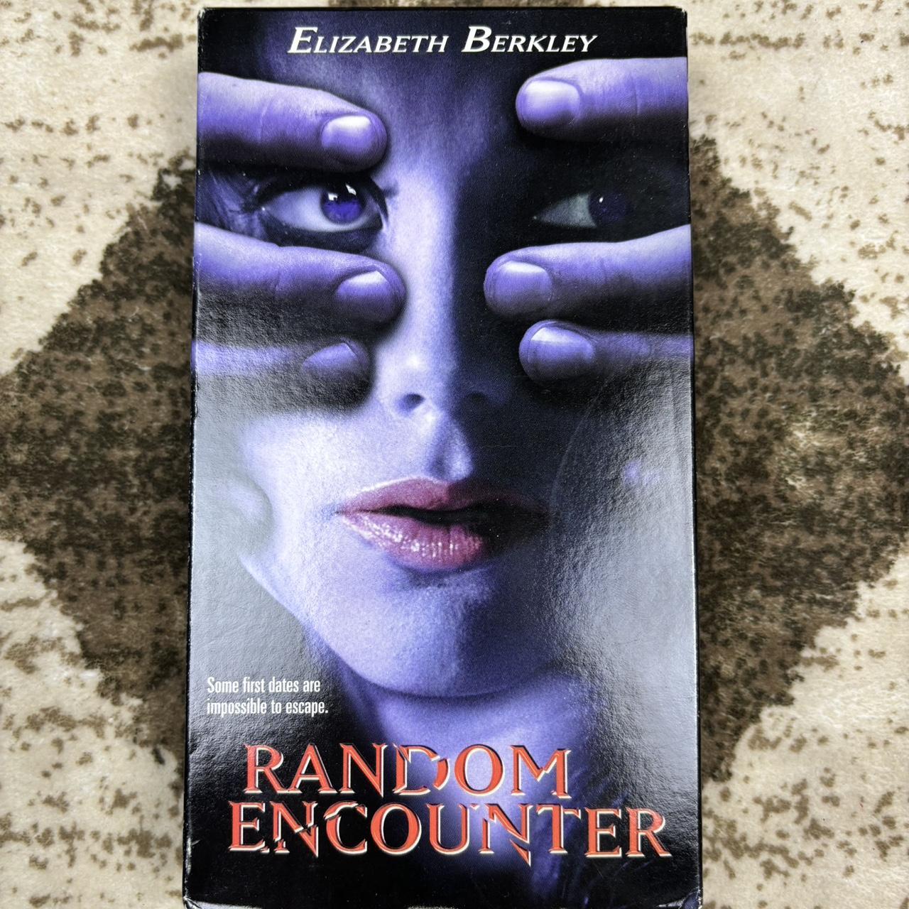 Random Encounter (VHS, 1999) ELIZABETH BERKLEY - Depop