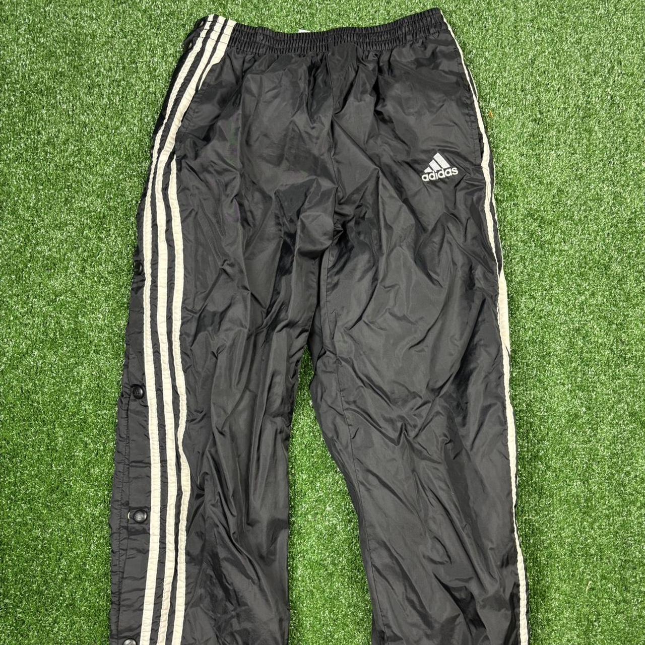 Woman’s size small adidas tear away pants classic 3... | Depop