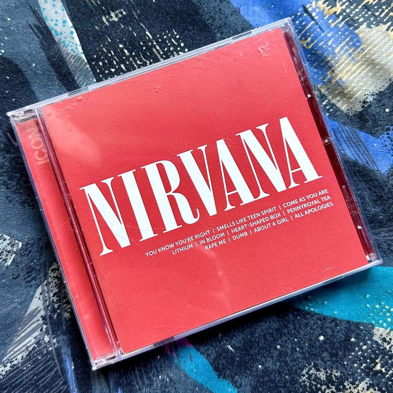 2010, Nirvana "ICON", greatest hits album CD gently... - Depop