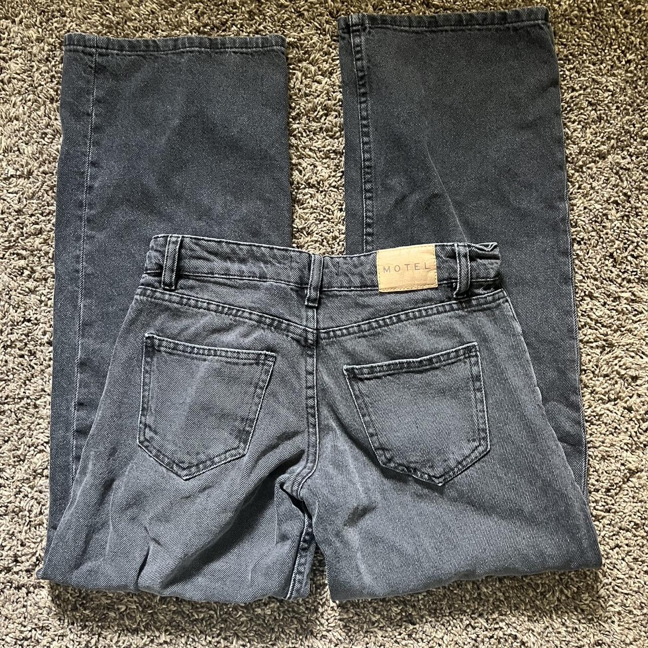 Black motel rocks Parallel Jeans Low rise... | Depop