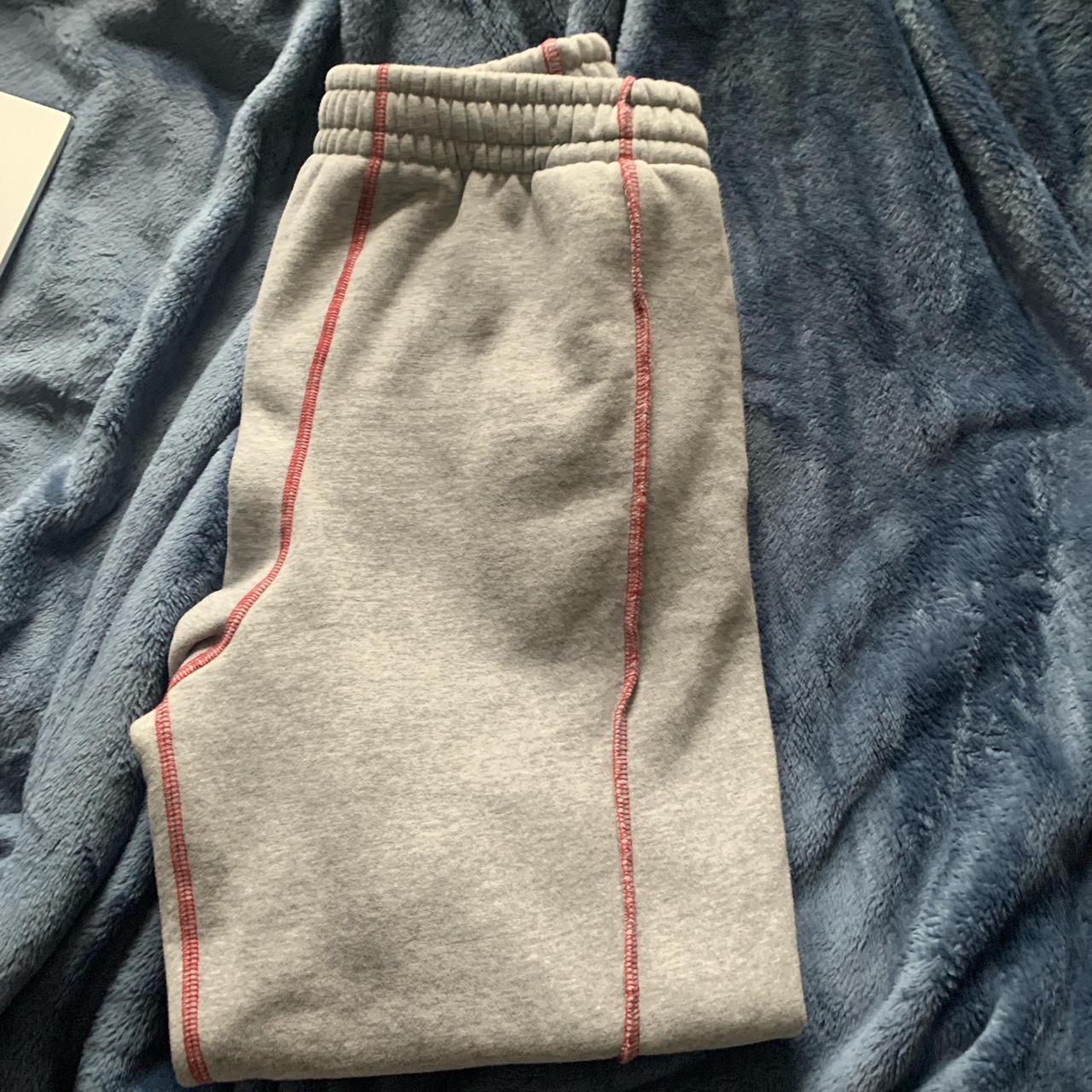 Matching bottoms to supreme reverse stitch... - Depop