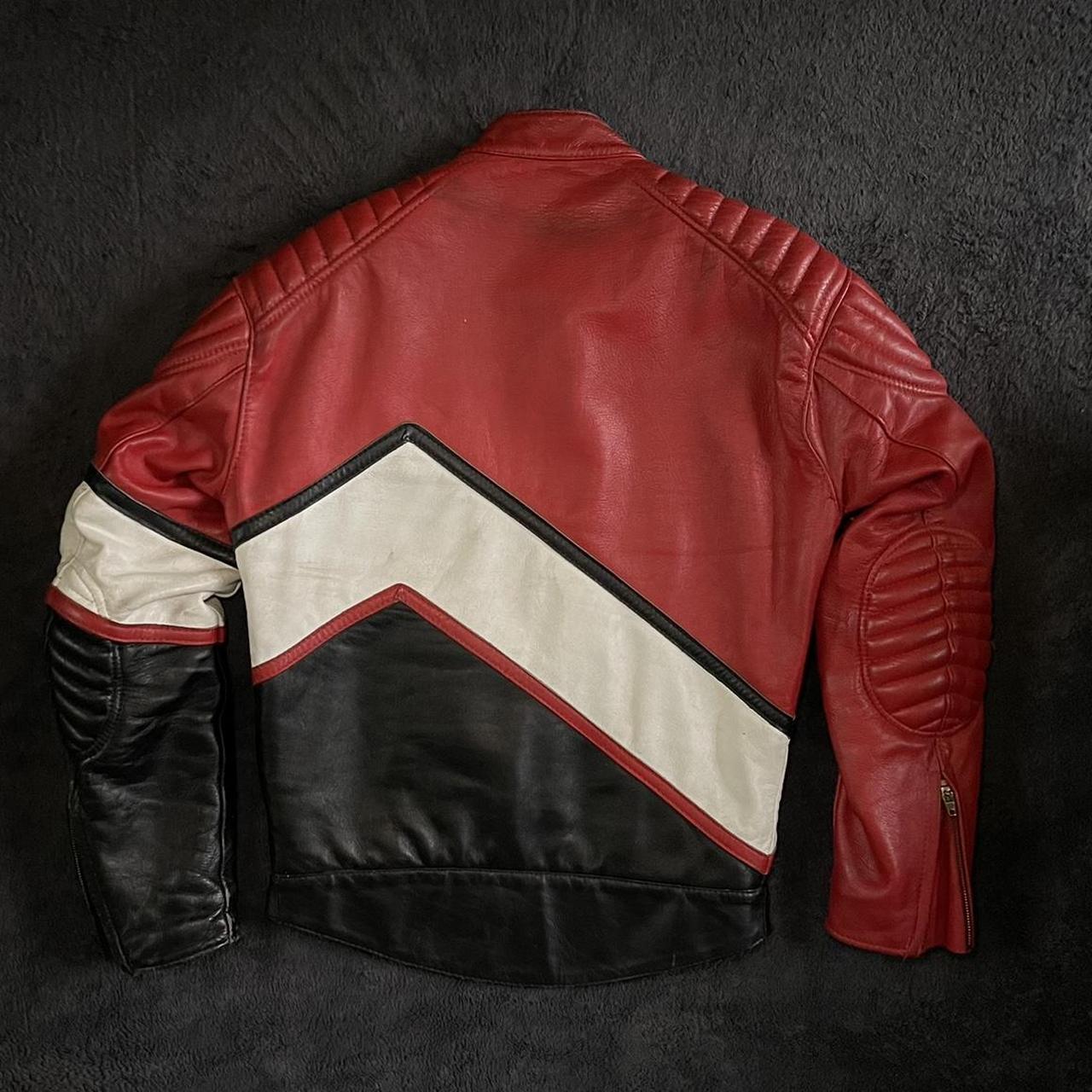 vintage MARS genuine australian leather jacket. used... - Depop
