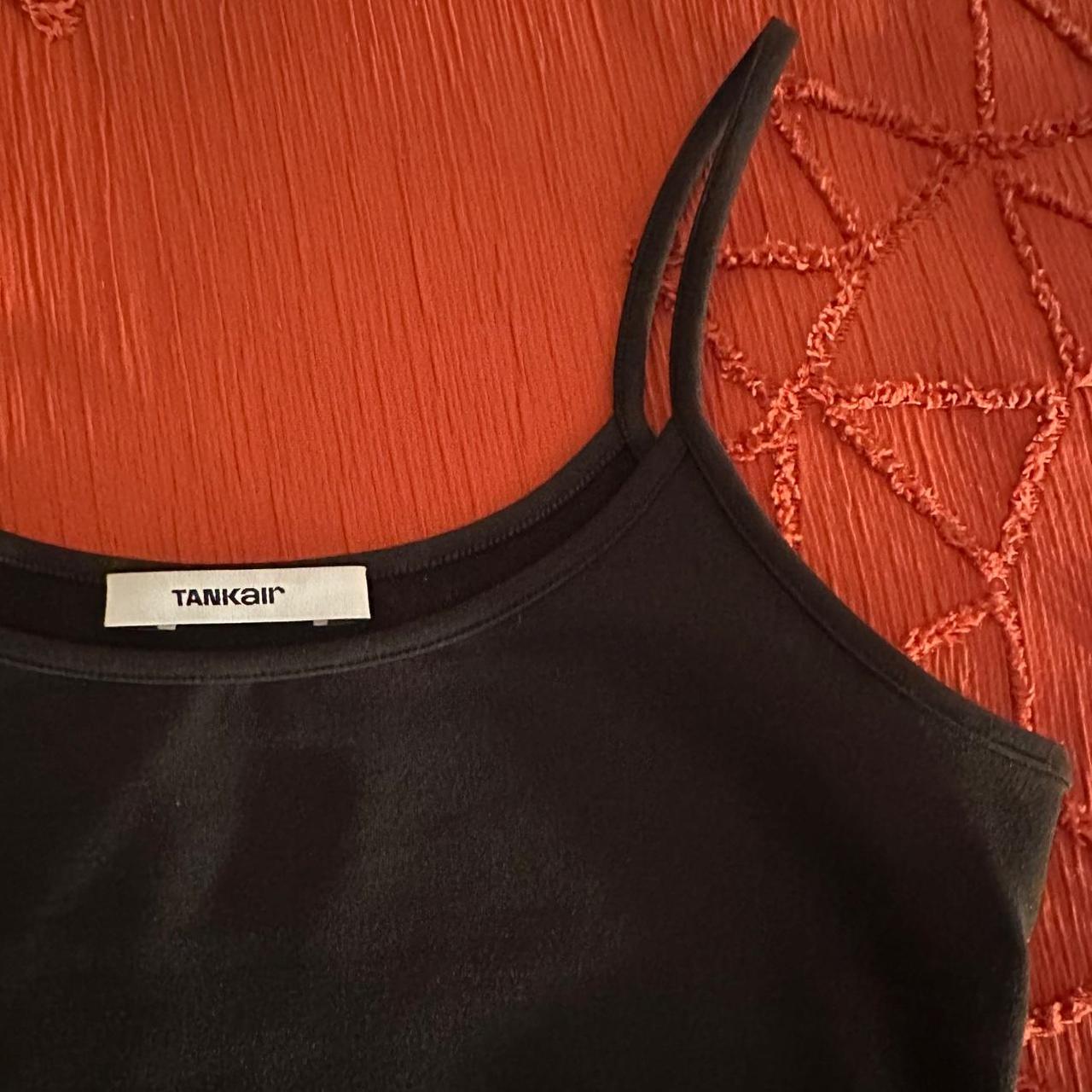 - tank air studio tank in black - size small -... | Depop