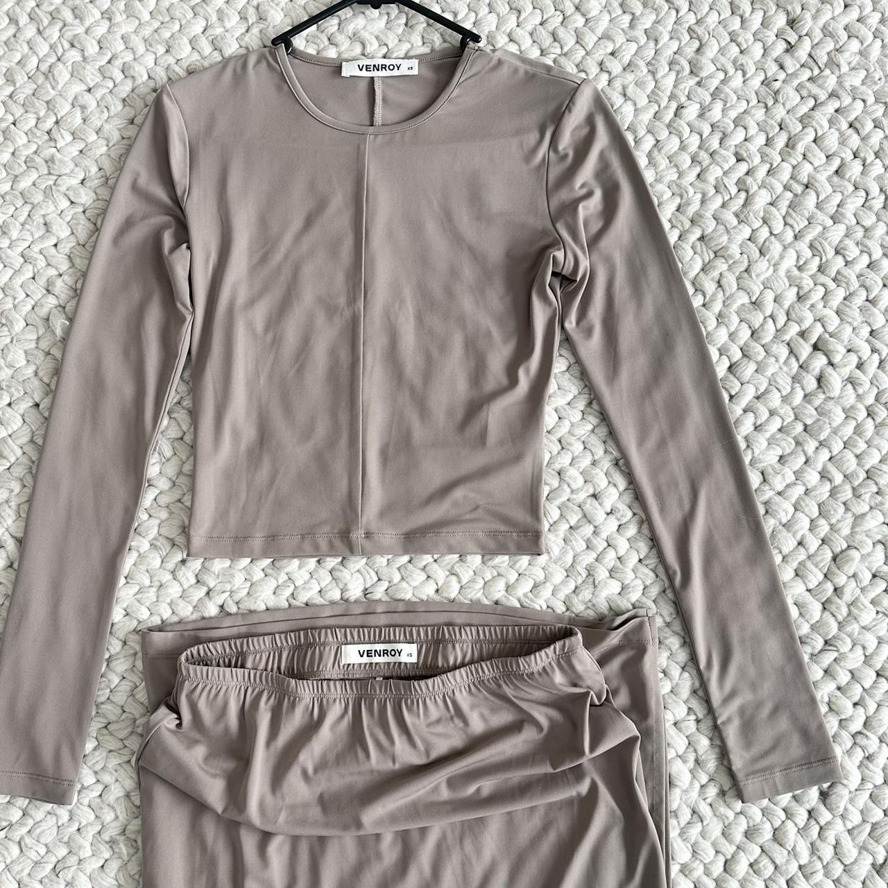 #venroy matching beige venroy set Very light, good... - Depop